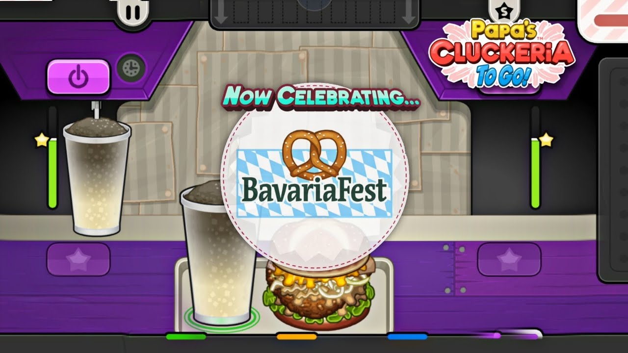 BAVARIAFEST SEASON | PAPA'S CLUCKERIA TO GO | GAMEPLAY - YouTube