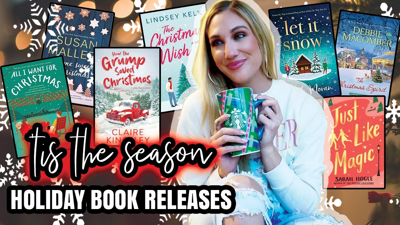 HOLIDAY BOOK RECOMMENDATIONS + TBR // WINTER 2022 - YouTube