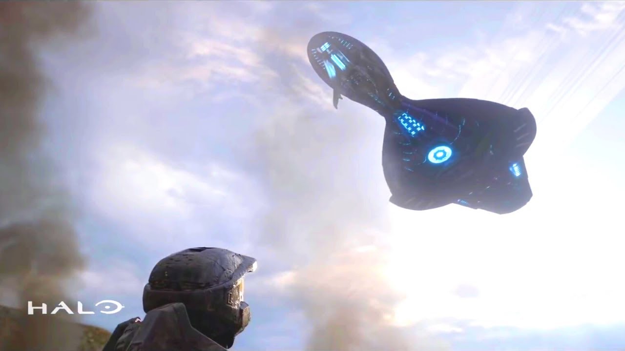 Covenant Ships Look Lore Accurate in Halo Show vs the Games (Ship ...