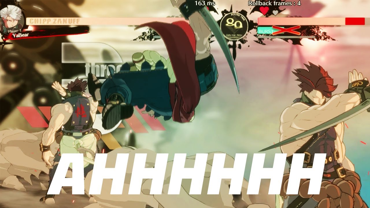 Chipp's command grab reach is...far - YouTube