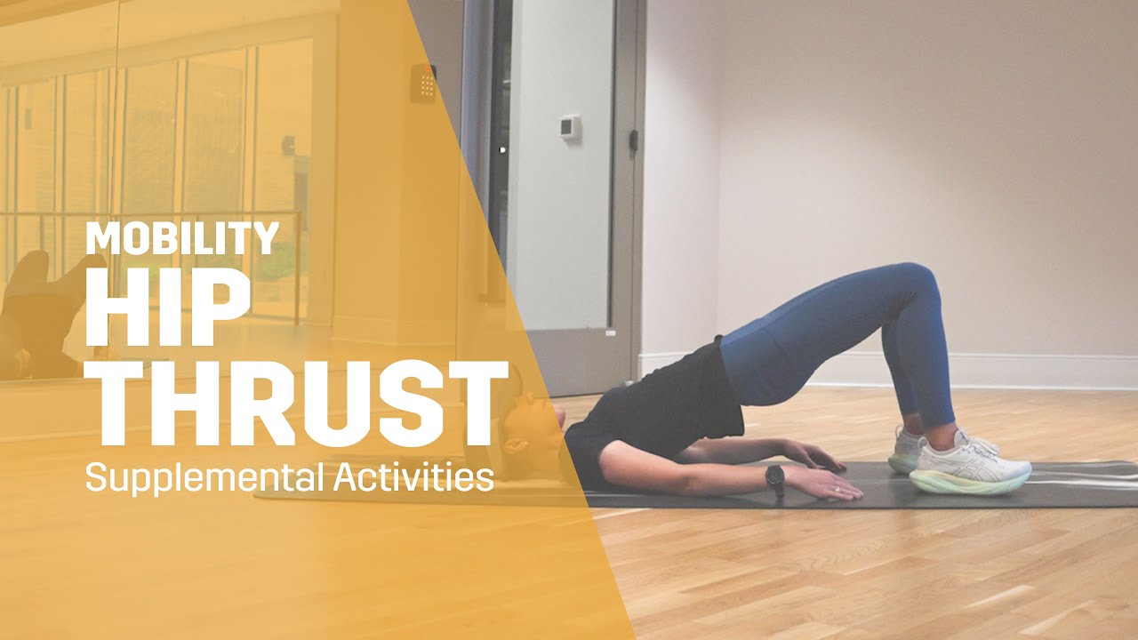 Hip Thrust | Mobility - YouTube
