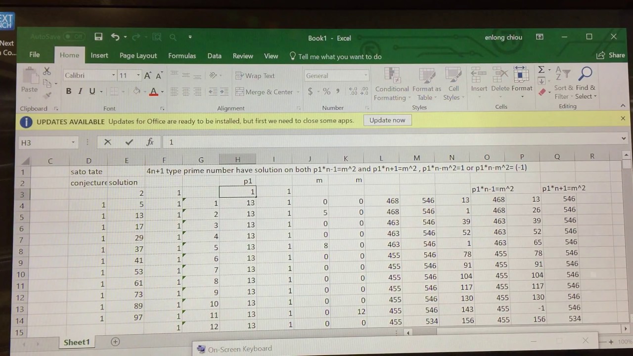 Algorithm of Sato-Tate conjecture of elliptic curve on 4n+1 prime ...