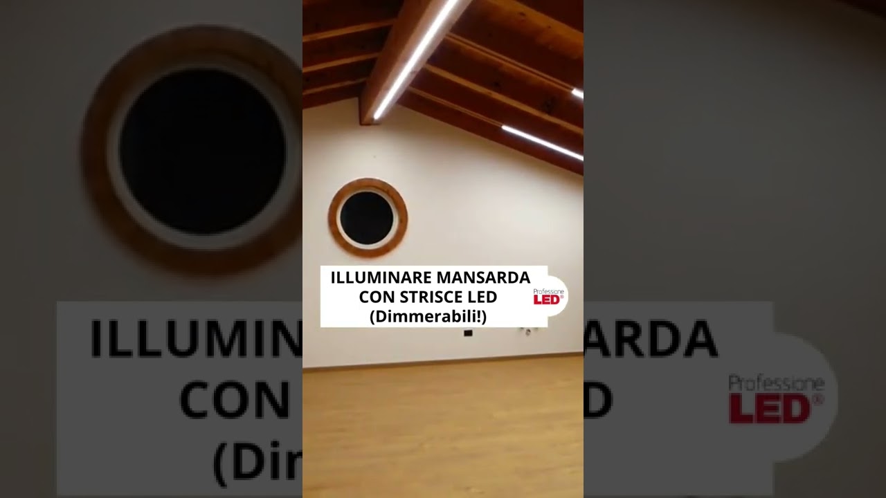 Illuminare solo con Strisce LED - YouTube