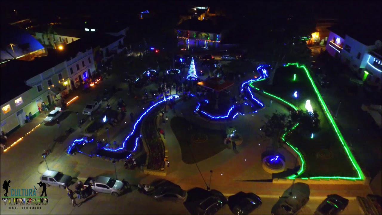 Alumbrado Navideños 2018 En Somondoco, Boyacá. - YouTube