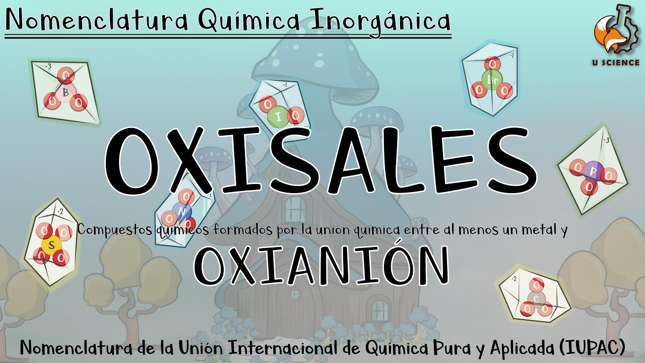 Nomenclatura de OXISALES (Metal + OXIANIÓN). Reglas IUPAC - YouTube