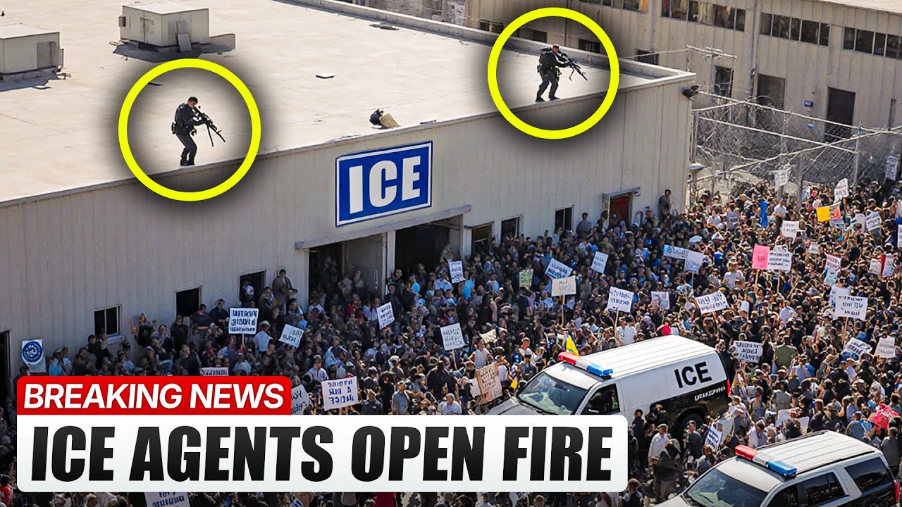 ICE Facility STORMED in Portland by 1000 Protesters || Feds FIRE From ...