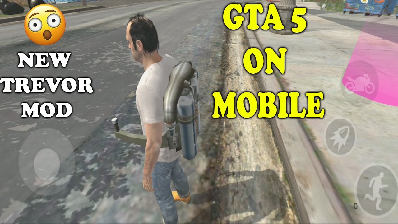 Gta 5 Mobile New Trevor Mod Gameplay - YouTube