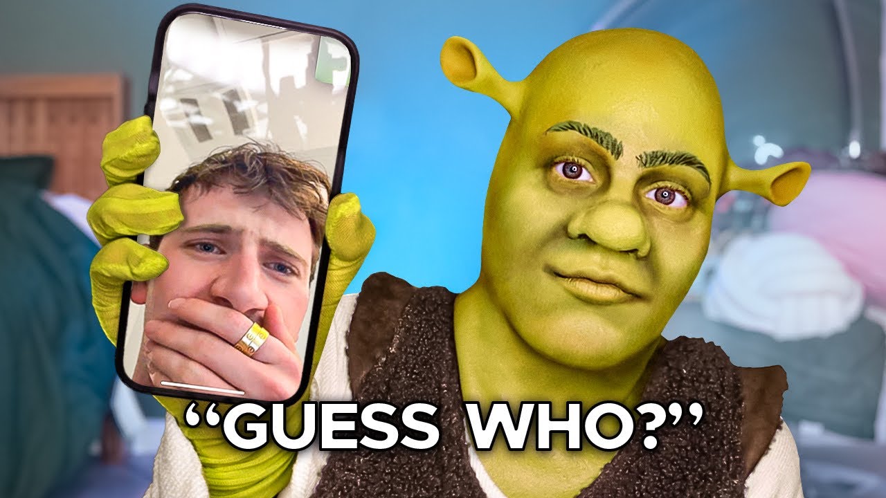 I TRANSFORMED into Shrek to prove I’m not ugly - YouTube
