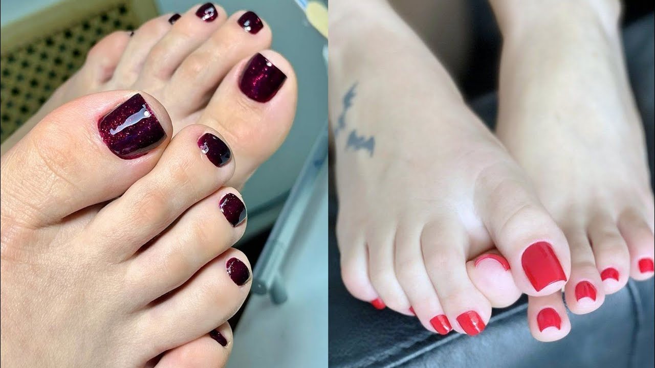 Definitely gorgeous and nice toe nails art design collection//Shiny ...