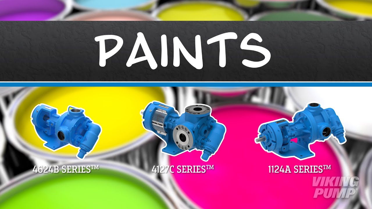 Paint Pumping Solutions #paint #gearpump #ink - YouTube