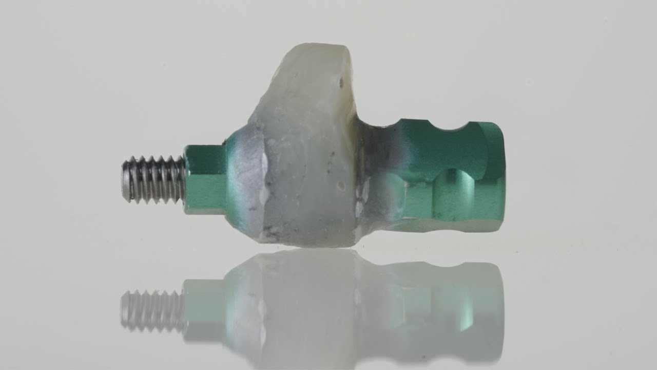 Fabricating A Screw Retained Custom Impression Coping - YouTube