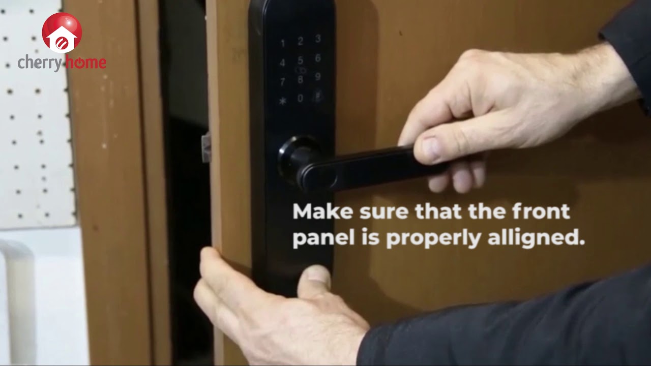 How to Install Smart Entrance Lock - YouTube