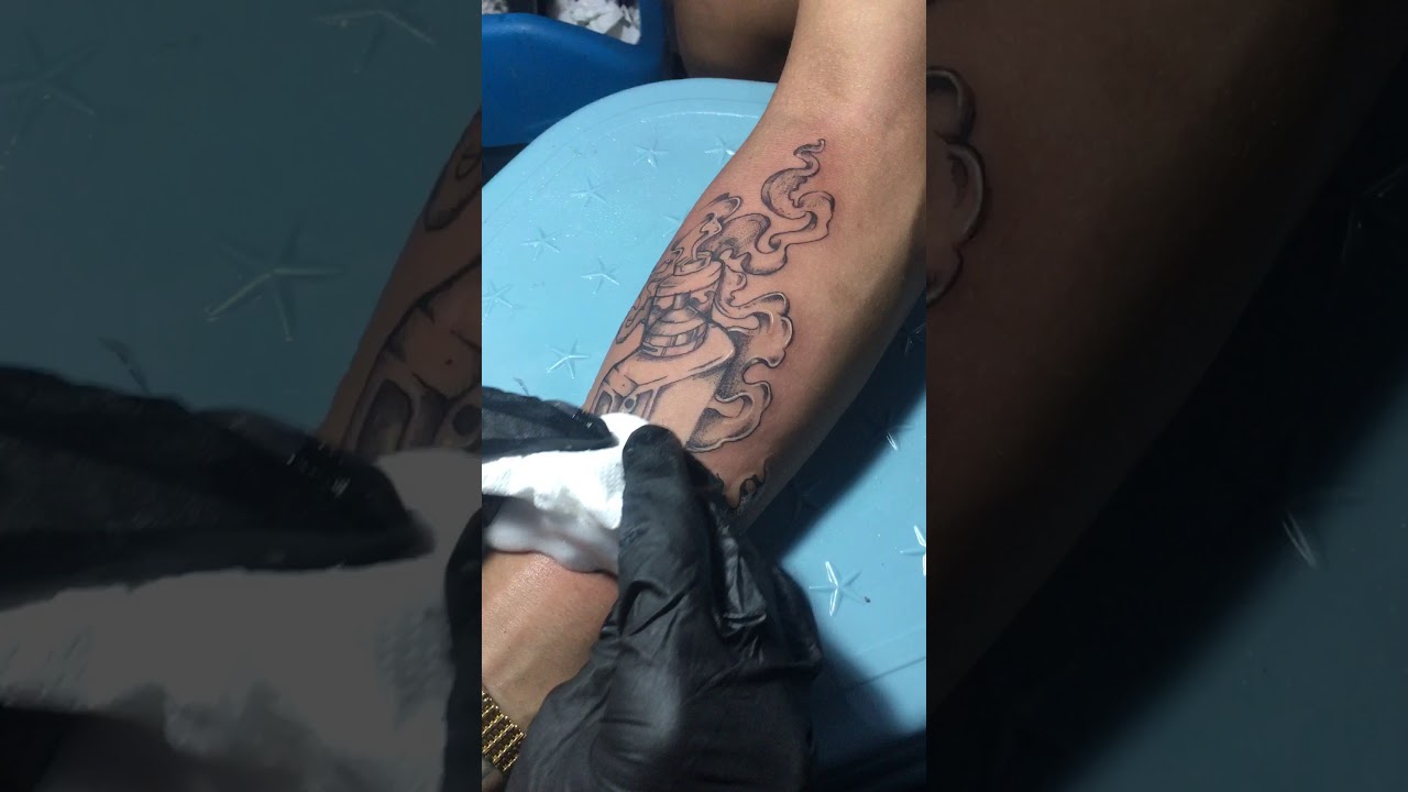 Vape tattoo | Therion DNA 166 - YouTube