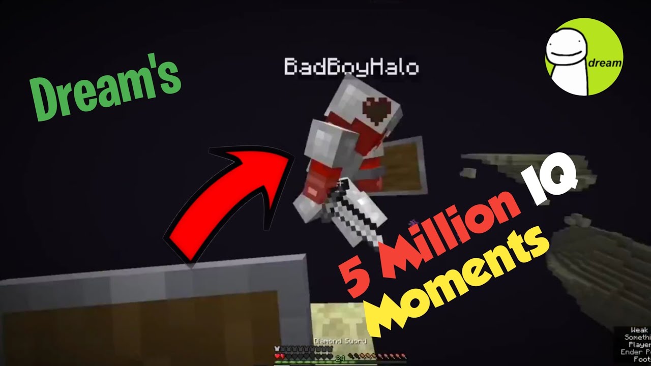 Dream's 5 million IQ moments that made him famous! - YouTube