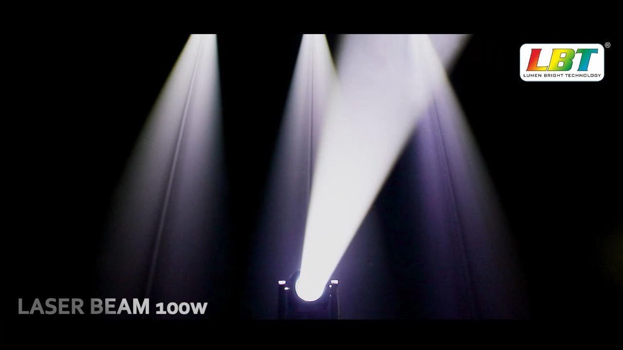 LBT Laser Beam 100w - YouTube
