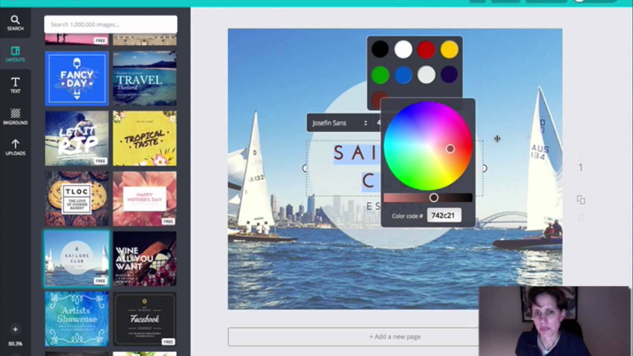 How to Use Canva to Create Facebook Posts that Get Attention - YouTube