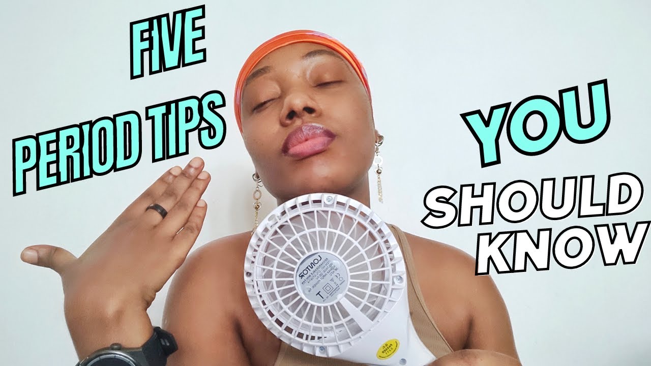 5 tips and tricks for an easy period | Menstruation - YouTube