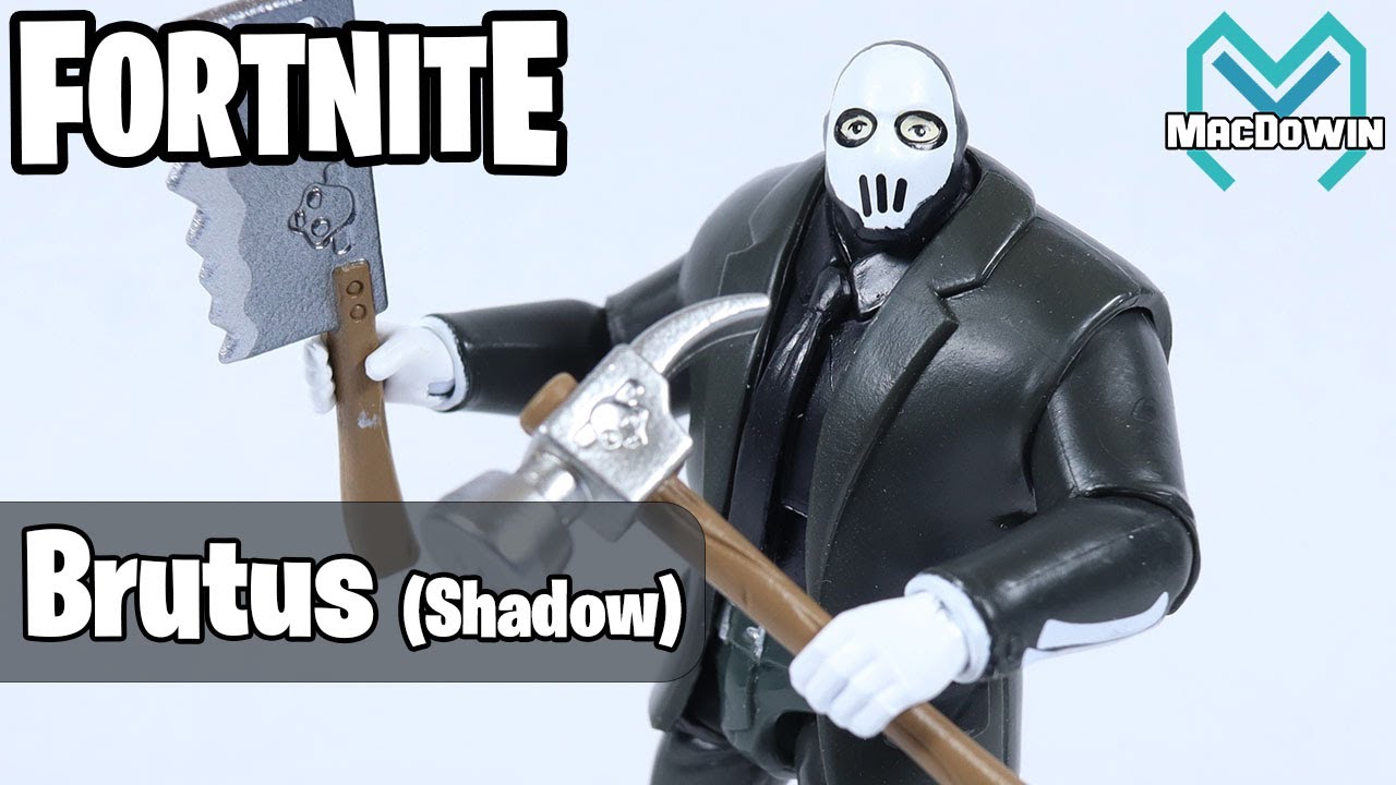 *NEW* BRUTUS (SHADOW) 2021 | Fortnite 4" Action Figure Review ...