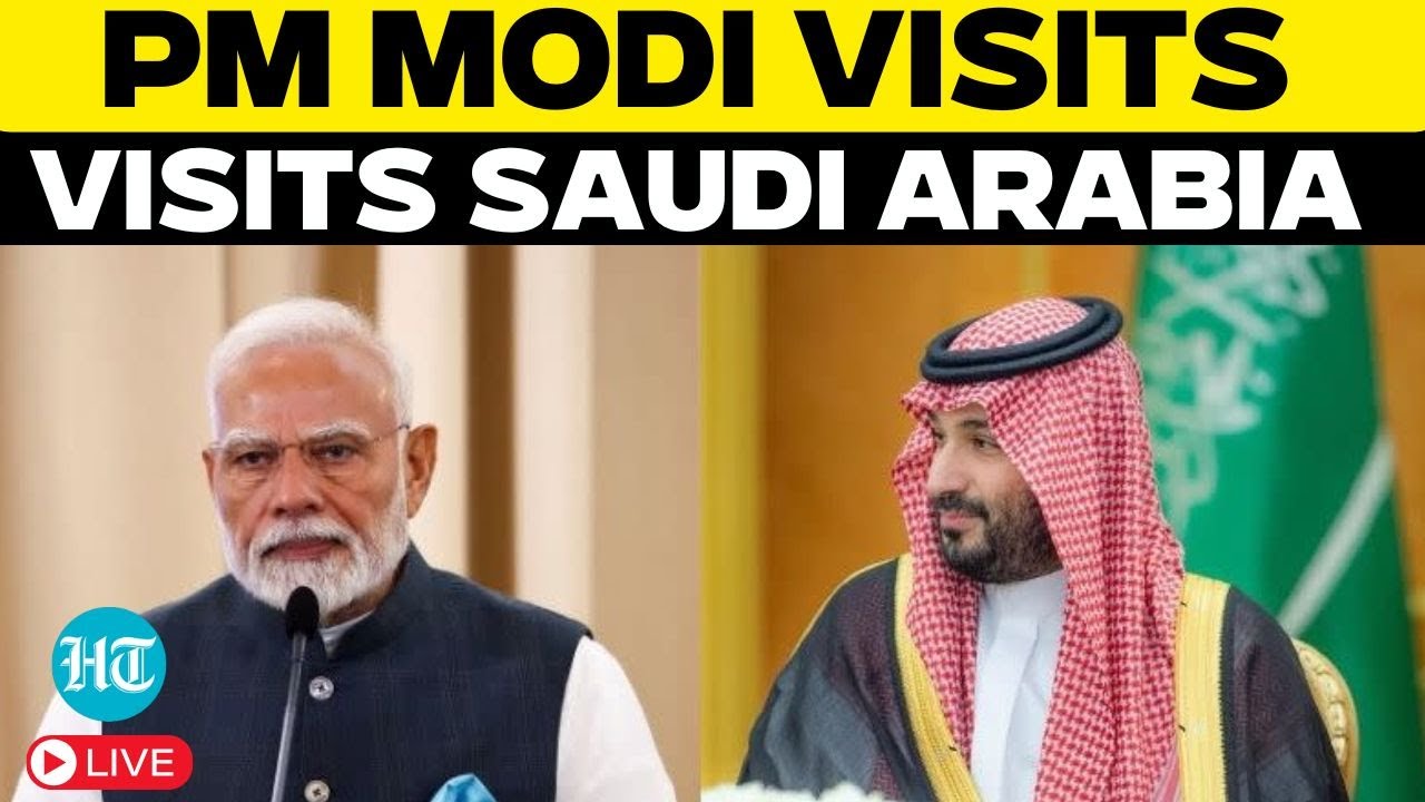 PM Modi In Saudi Arabia Live | PM Modi's Histroic Visit To Saudi Arabia ...