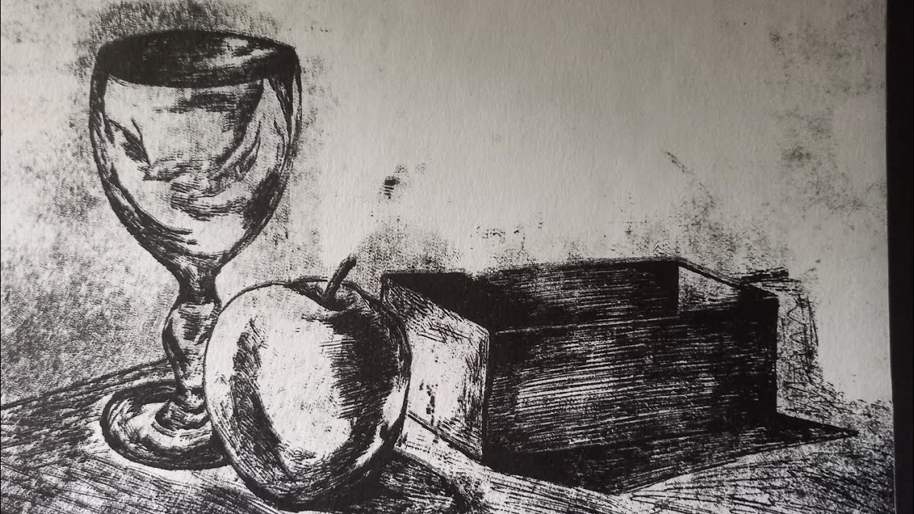 printmaking still life. - YouTube