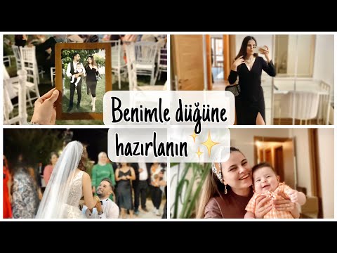 VLOG 35 | yakın arkadaşımızın düğünü var | yok böyle eğlenmek | ilkim’in ilk katıldığı düğün✨ #düğün
