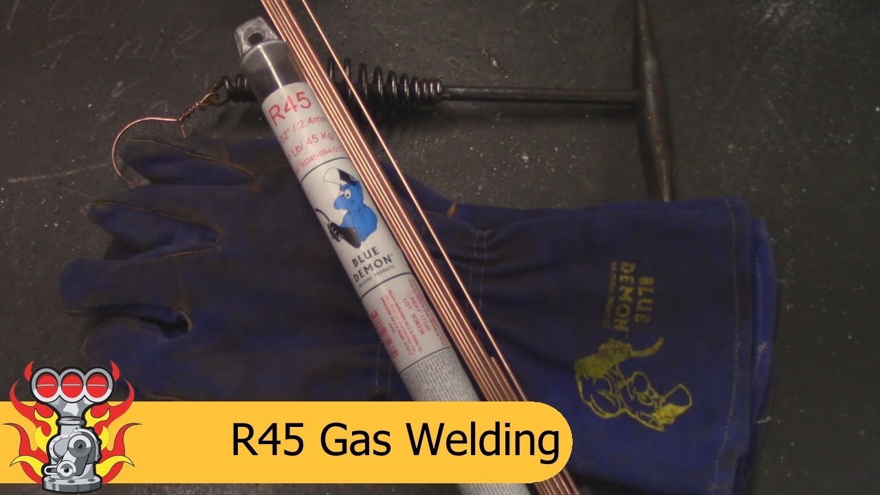 Blue Demon R45 Gas Welding Rod Infomercial - YouTube