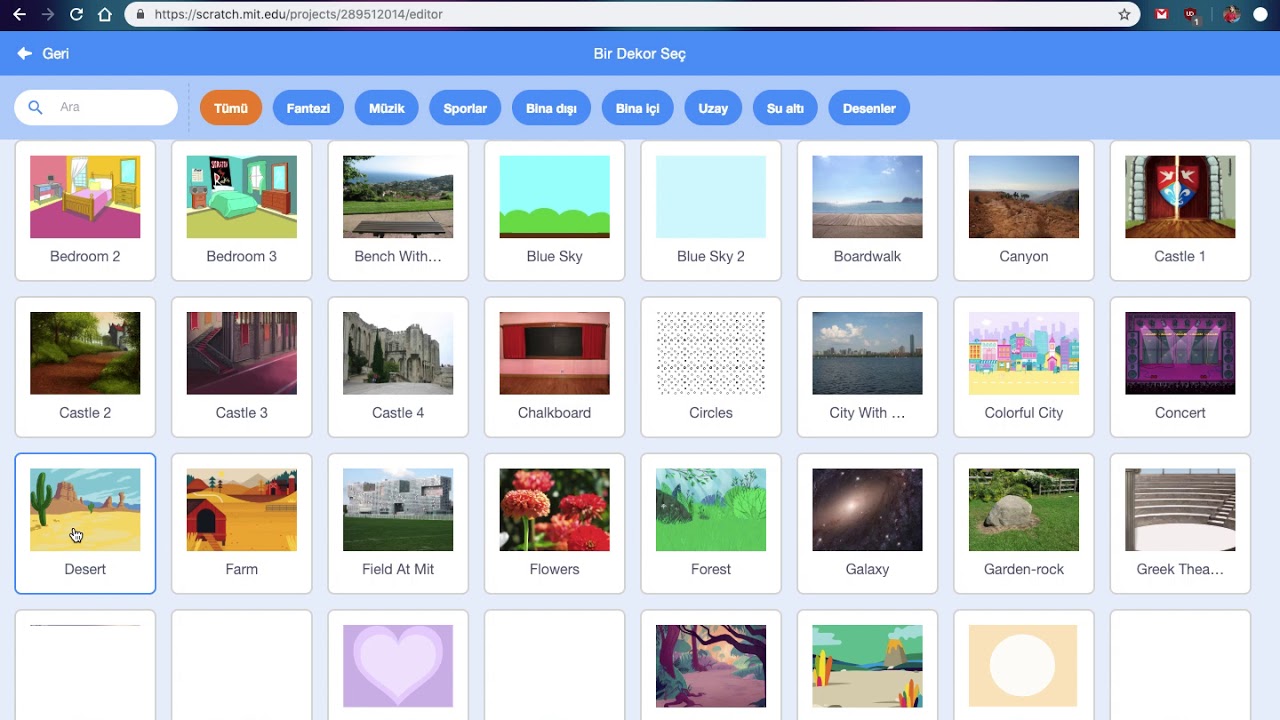 Scratch Dersleri 1 - Color Clicker ( Tıklayınca Renk Değiştirme) - YouTube