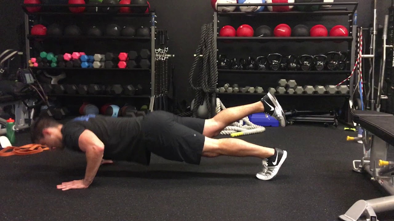Single Leg Pushup - YouTube