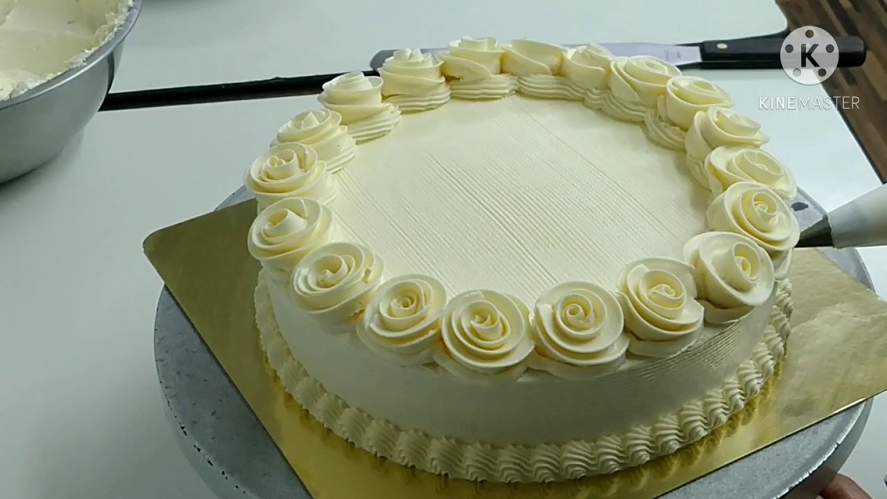 Beautiful rose cake 🎂🎂 - YouTube