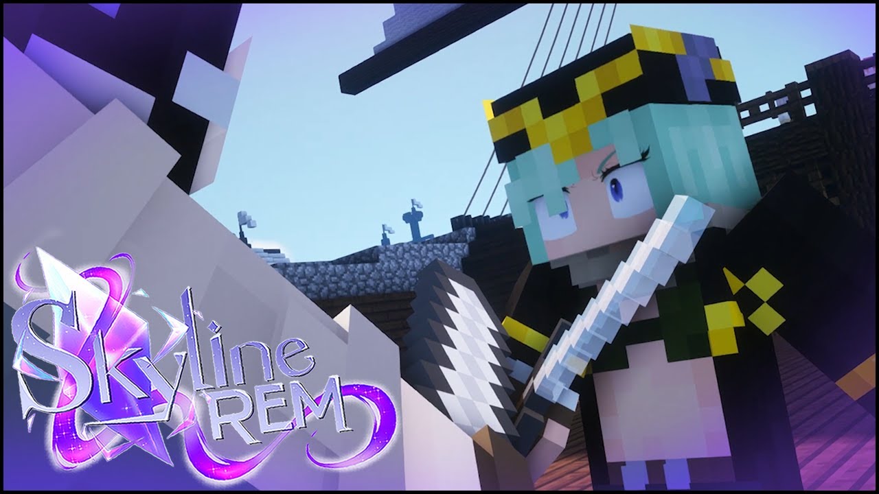 Rex Fights Ren. | MINECRAFT CINEMATIC | SKYLINE: REM - YouTube