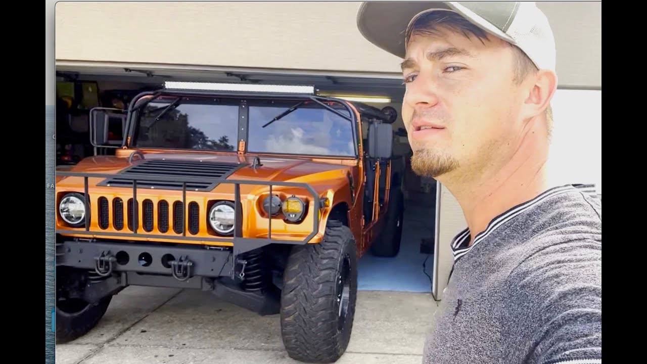 HUMMER H1 / HUMVEE Easy Front Axle Replacement - YouTube