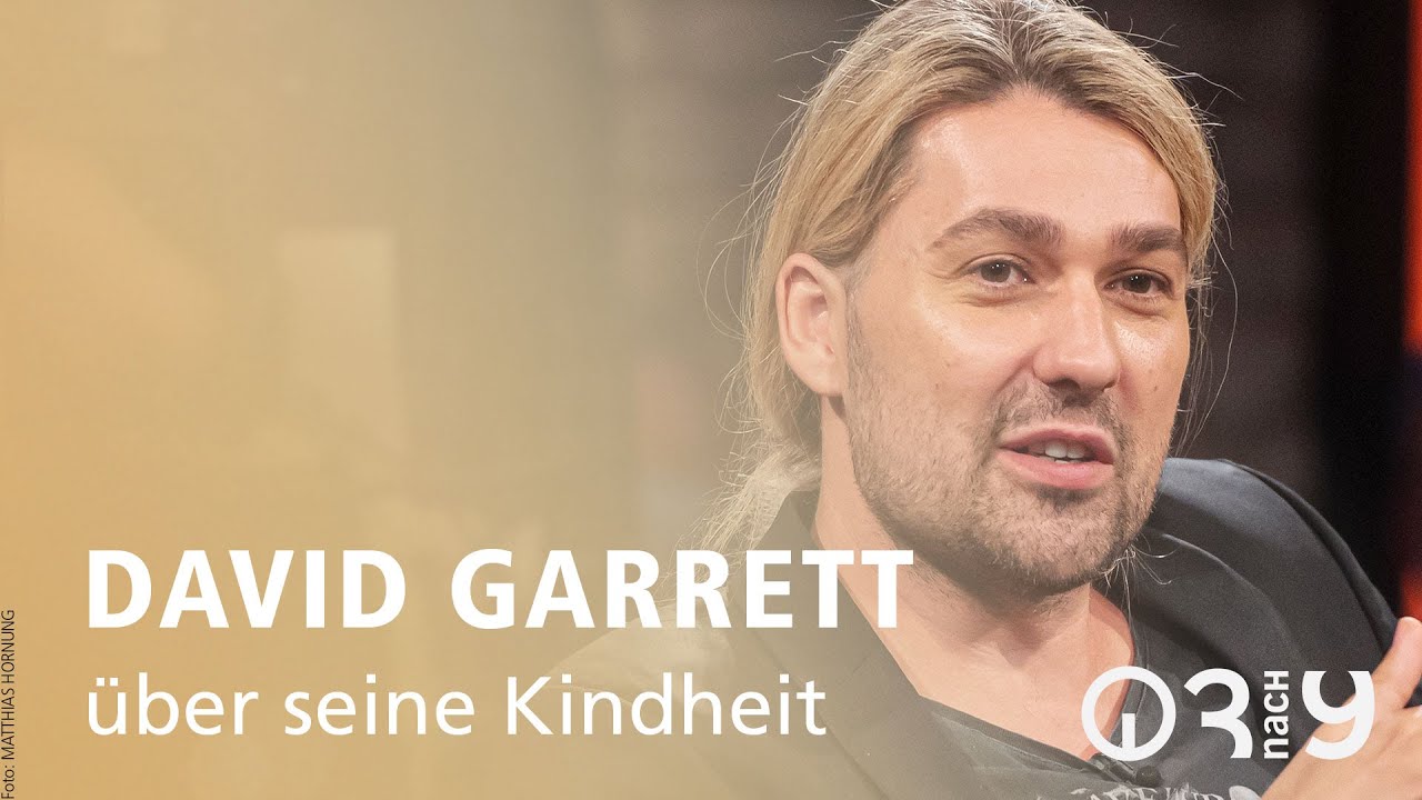 Musiker David Garrett über seine Kindheit // 3nach9 - YouTube