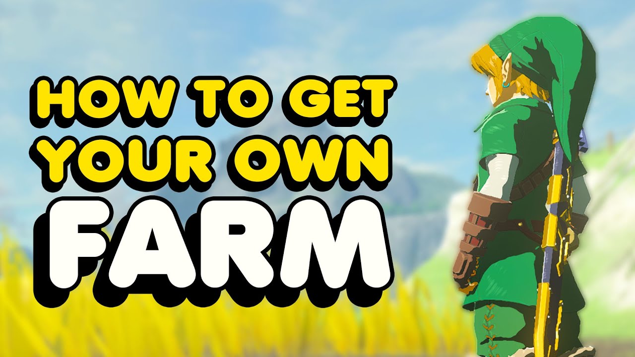How To Unlock Your Own Farm/Garden In Zelda Tears of The Kingdom. - YouTube