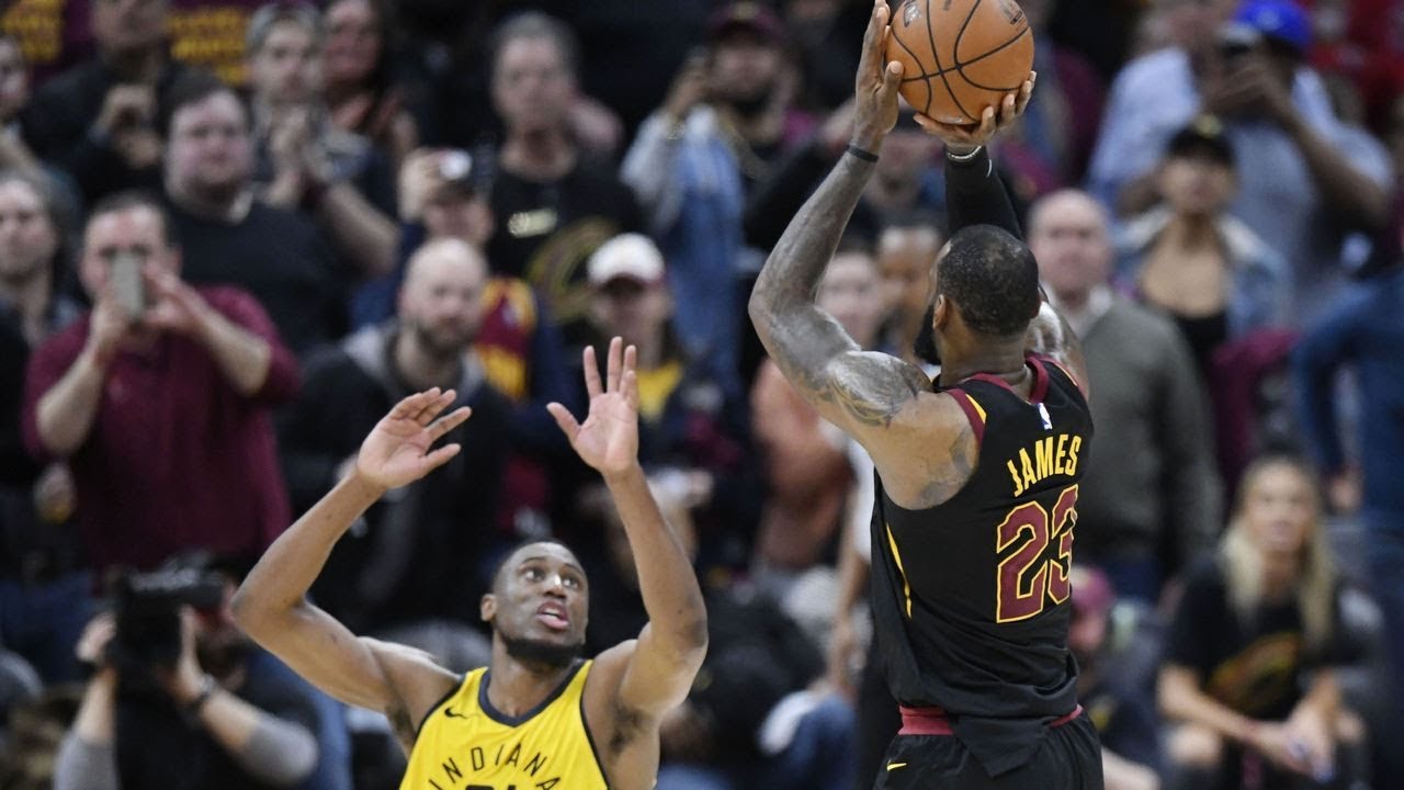 LeBron James delivered one of his passing specialties to beat the ...
