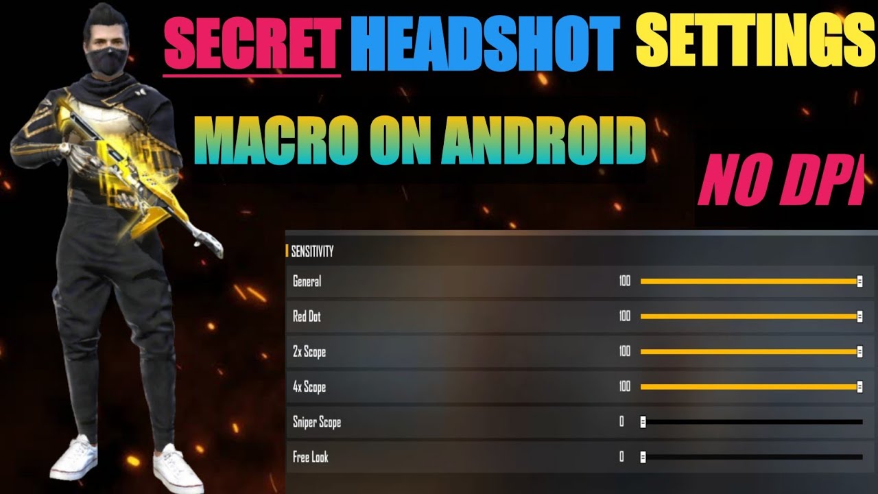 Hidden Headshot Settings On Your Mobile 🔥🔥 - YouTube