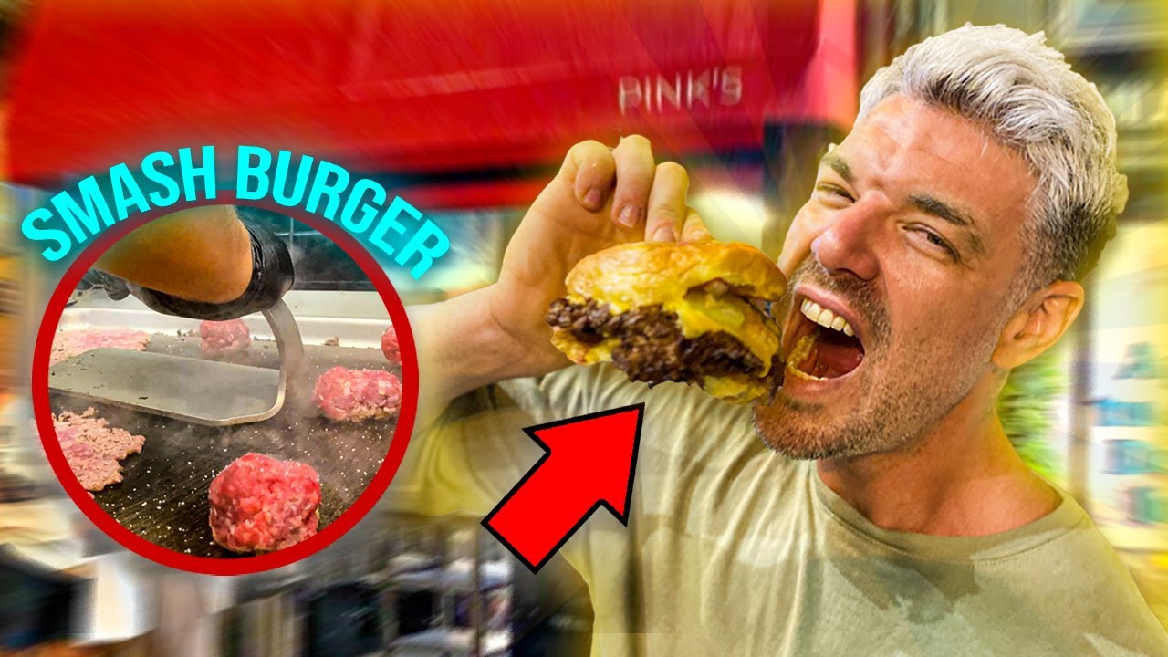 LA MEJOR SMASHBURGER DE MADRID SEGÚN JDalmau (PROBANDO SU HAMBURGUESA SECRETA) *PINKS Vs VICIO ...