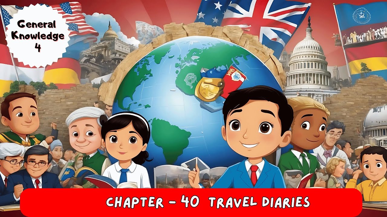 General Knowledge Class 4 | Chapter - 40 Travel Diaries | EditOne International - YouTube