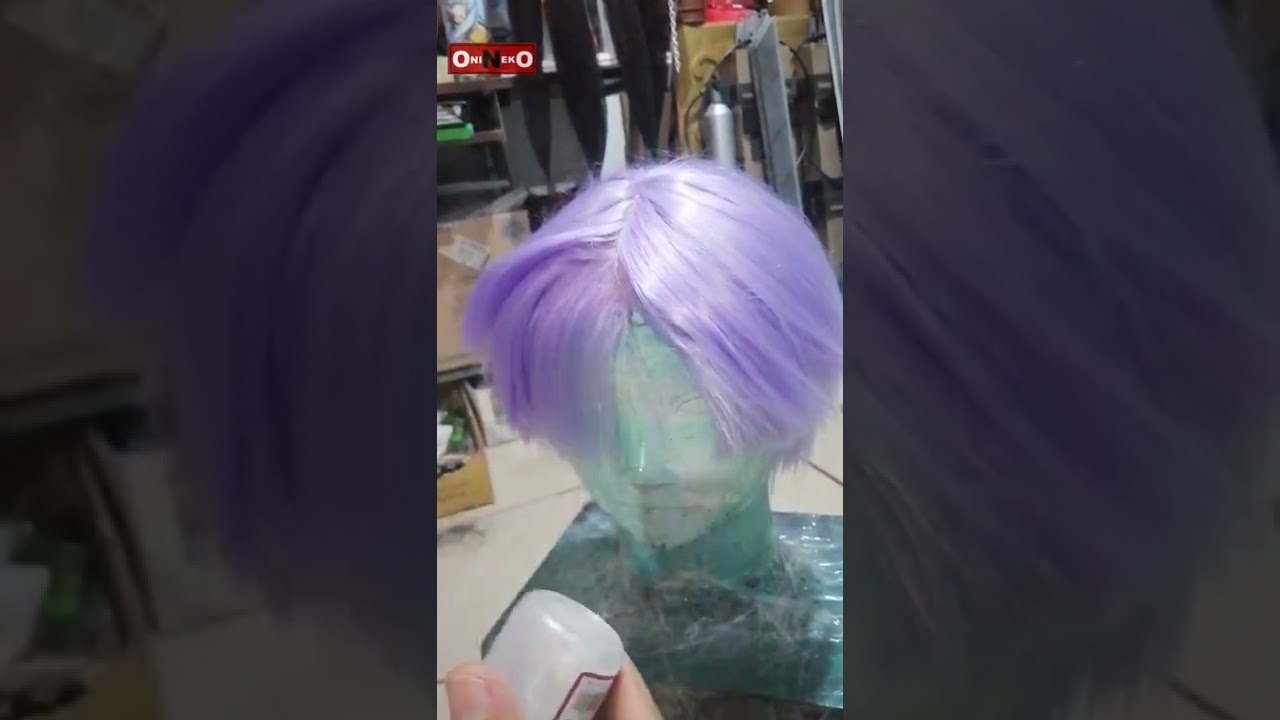 Tutorial Dragon ball Z Trunks wig parte #1 - YouTube