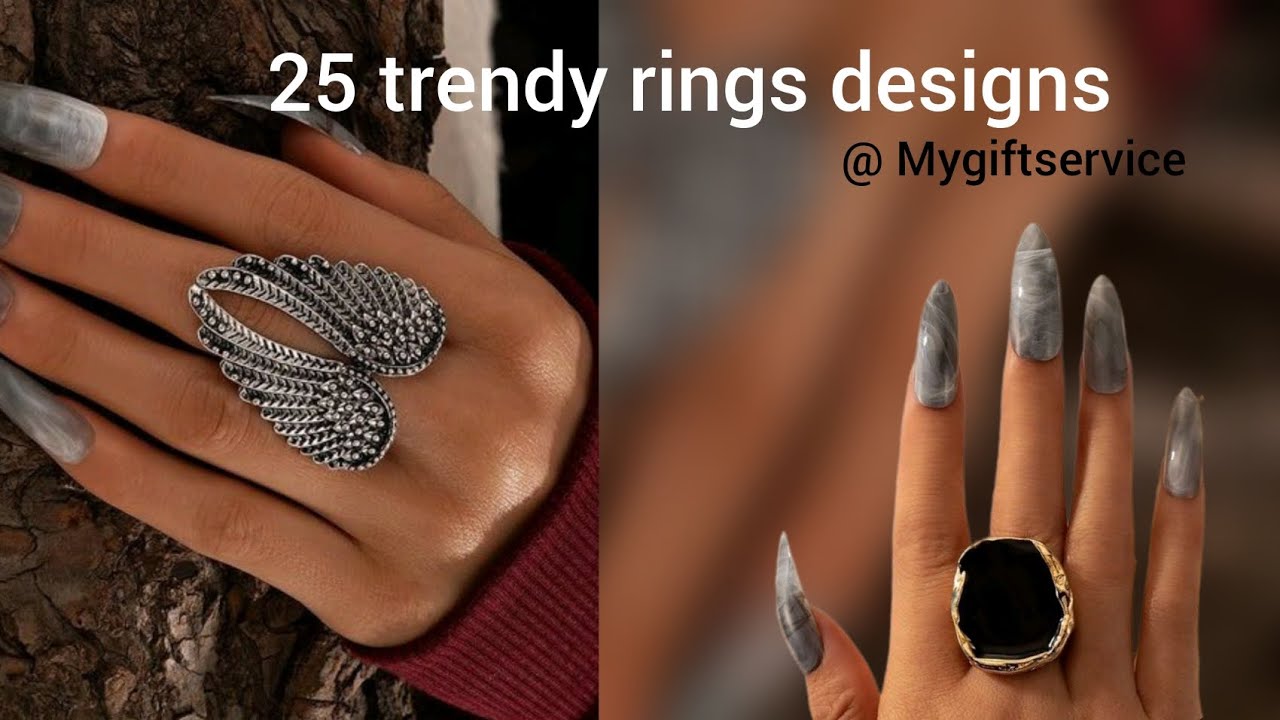 Korean rings || forever trendy || special collection || 25 designs ...