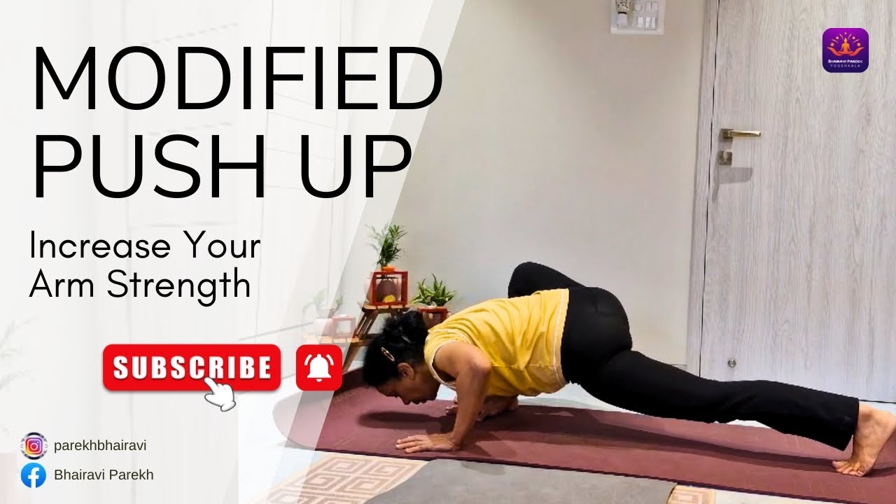 Power Up Your Arms with These Modified Push-Ups 💪 - YouTube