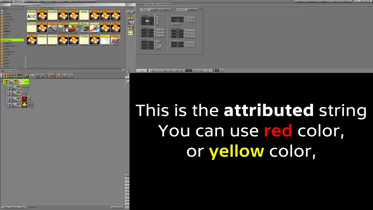 Attributedstring Viz Artist S Plugin Youtube