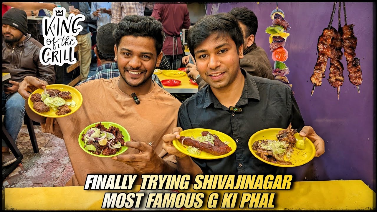 Bangalore Shivajinagar most famous G-ki phal finally trying the most ...