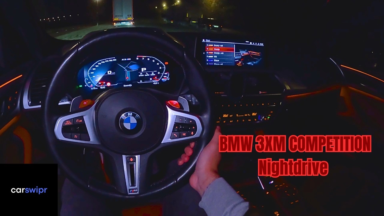 BMW X3M Competition 511HP | Night Drive POV - YouTube