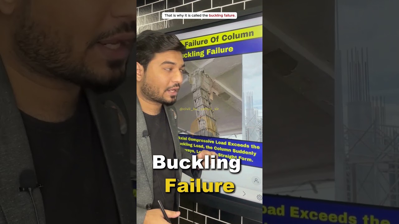 ✅Different Failure Of Column #viralshorts #constructionfail