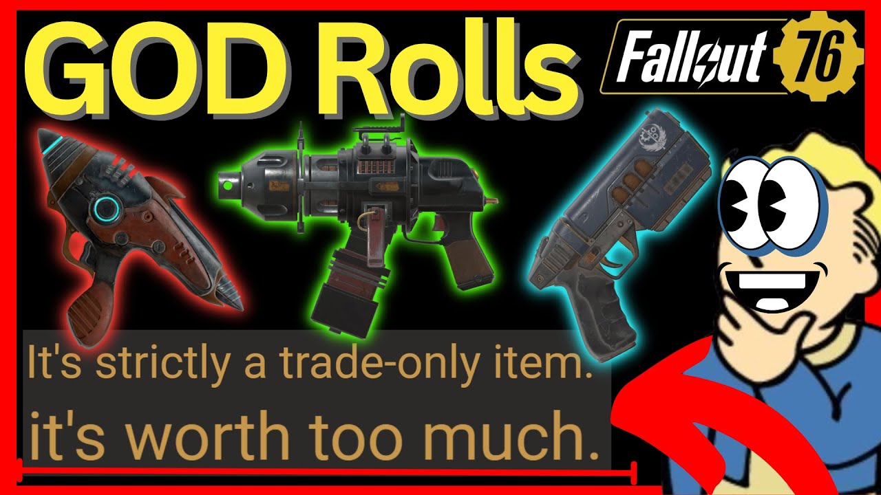 Top GOD Roll Pistols in Fallout 76: Which Ones Are THE BEST? - YouTube