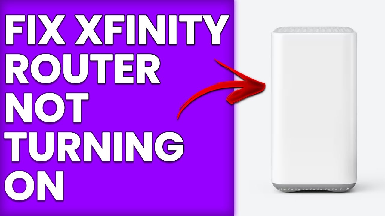 How To Fix Xfinity Router Not Turning On (Simple Troubleshoot Guide To ...