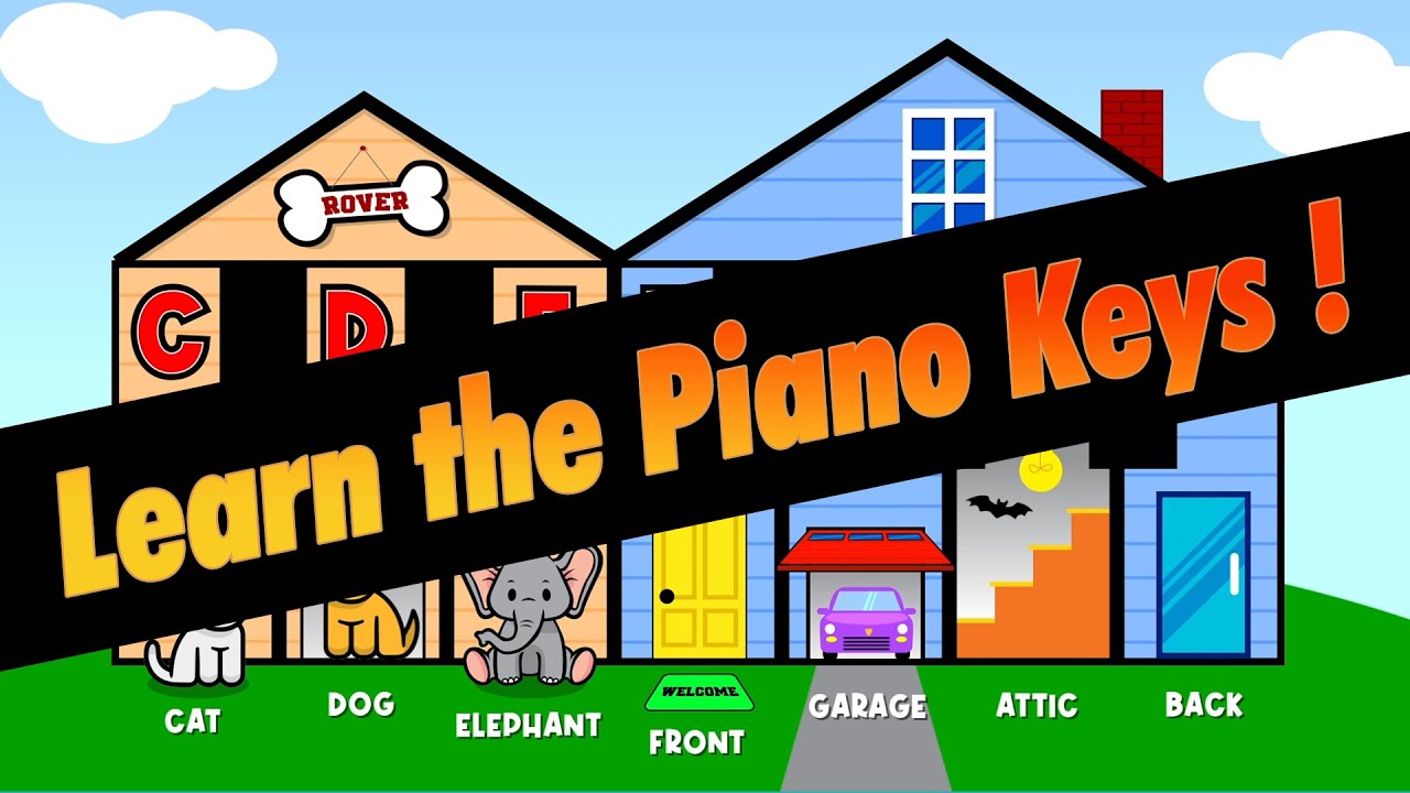 Learn the Piano Keys - YouTube