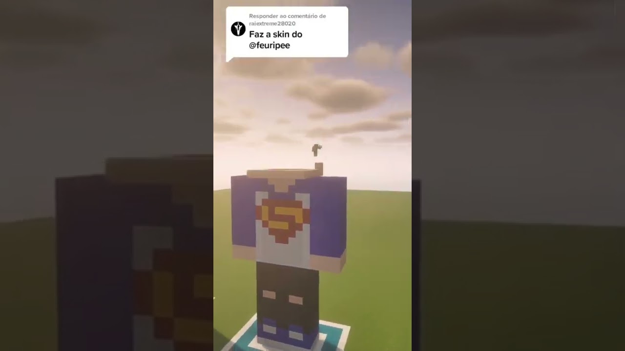 Skin do Feuripe #minecraft #minecraftbuilding #balardidaa #feuripe # ...