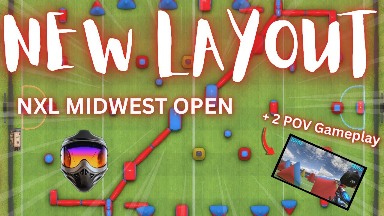 This new layout is insane... (Paintball Playground) - YouTube
