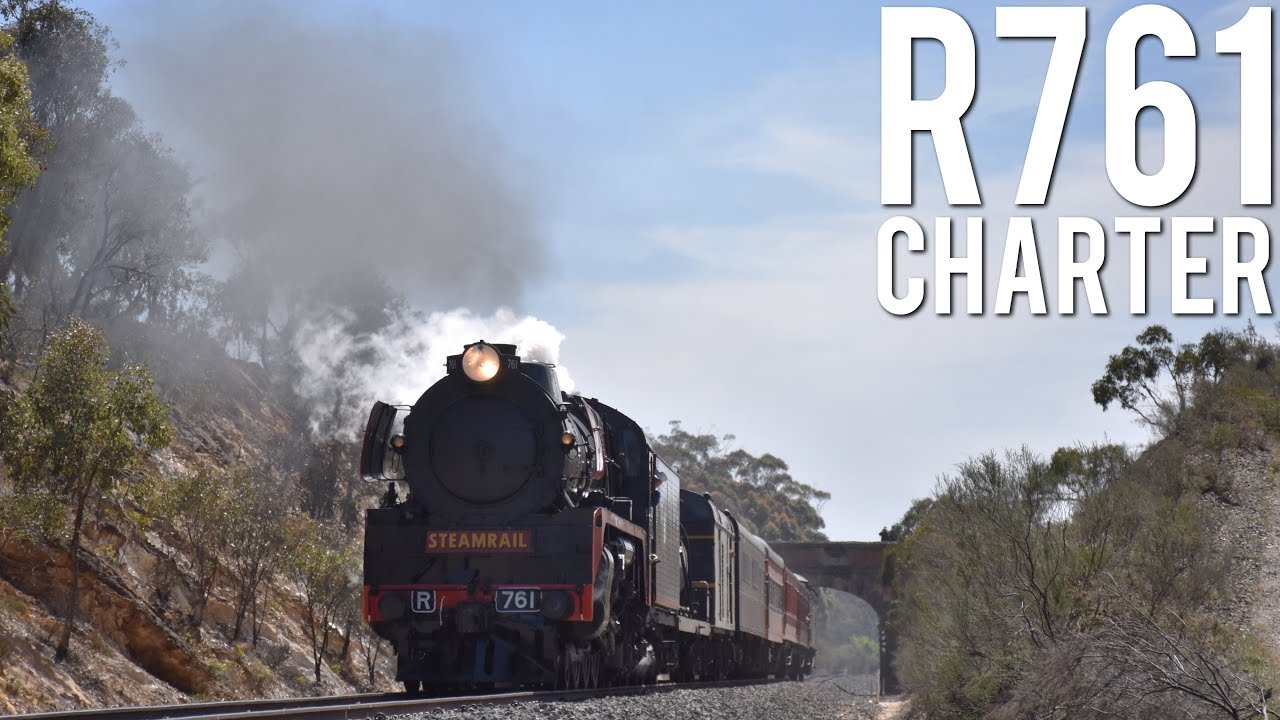 Steam Hauled Charter Train! (Steamrail Charter to Castlemaine) | R761 ...